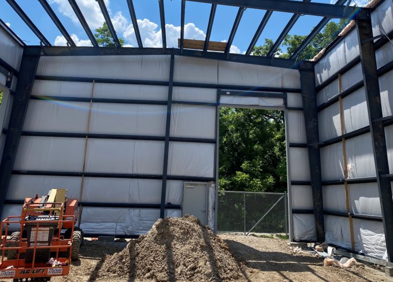 Giraffe Enclosure, Kansas City Zoo - MegaKC